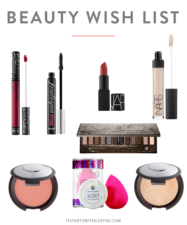 Beauty Wish List - It Starts With Coffee - Blog by Neely Moldovan ...