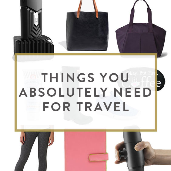 Things You Absolutely Need For Travel - It Starts With Coffee - Blog by ... Things You Absolutely Need For Travel - It Starts With Coffee - Blog by ...