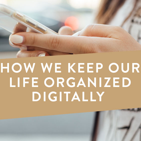 How We Keep Our Life Organized Digitally - It Starts With Coffee - Blog ...