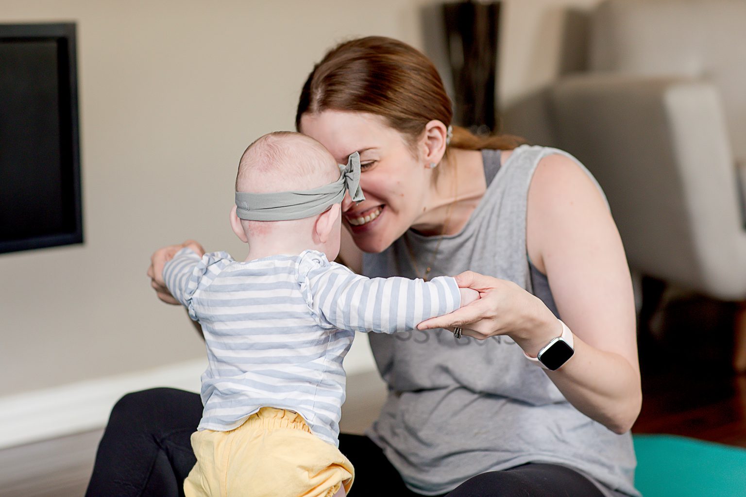 How I Work Out At Home With A Baby - It Starts With Coffee - Blog by ...