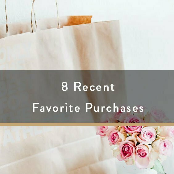 8 Recent Favorite Purchases - It Starts With Coffee - Blog by Neely ...