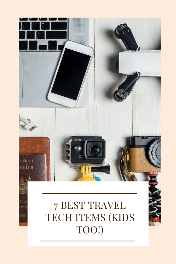 7 Best Travel Tech Items (Kids Too!) - It Starts With Coffee - Blog by ...